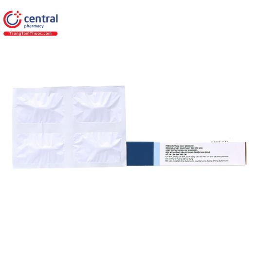 Thuốc Unasyn 375mg điều trị viêm xoang, viêm đường hô hấp