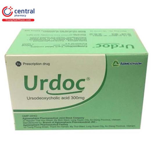 Thuốc Urdoc 300mg đánh tan sỏi mật, ngăn ngừa viêm gan mạn tính