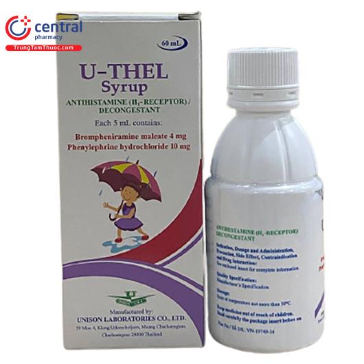 Thuốc U-Thel: tác dụng, liều dùng, lưu ý khi sử dụng