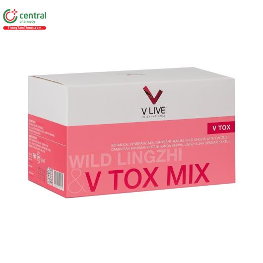 V Tox - Hỗ trợ tăng cường sức đề kháng, tiêu hoá cho người từ 12 tuổi
