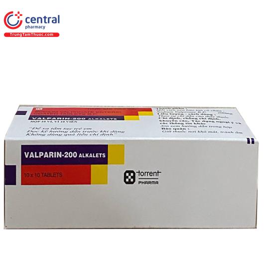 Thuốc điều trị động kinh Valparin-200 Alkalets: tác dụng, liều dùng