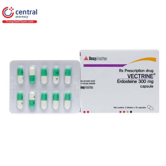[CHÍNH HÃNG] Thuốc Vectrine 300mg: điều trị hen phế quản mạn tính