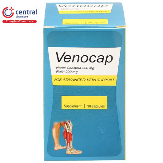 [CHÍNH HÃNG] Thuốc Venocap Global Pharm giảm suy giãn tĩnh mạch