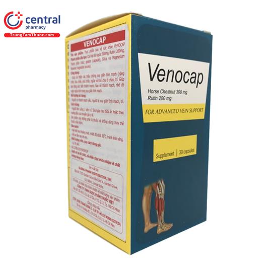 [CHÍNH HÃNG] Thuốc Venocap Global Pharm giảm suy giãn tĩnh mạch
