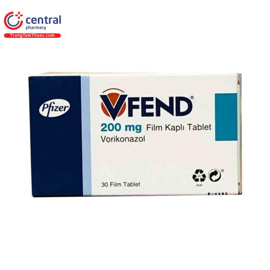 [CHÍNH HÃNG] Thuốc Vfend 200mg - Điều trị nấm Candida dứt điểm