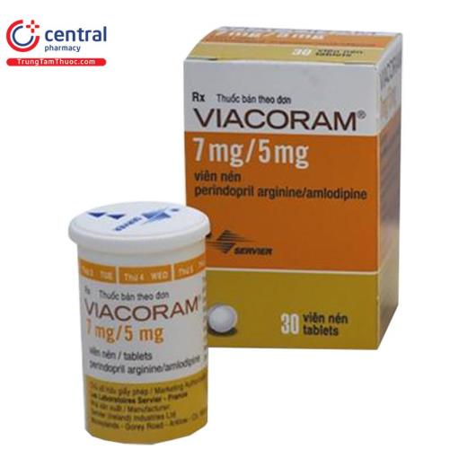 Thuốc Viacoram 7mg/5mg - Thuốc điều trị tăng huyết áp
