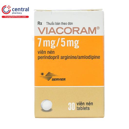 Thuốc Viacoram 7mg/5mg - Thuốc điều trị tăng huyết áp