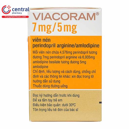 Thuốc Viacoram 7mg/5mg - Thuốc điều trị tăng huyết áp
