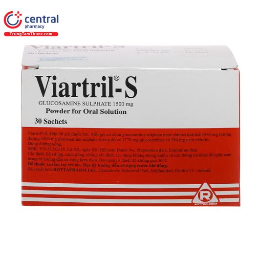 Thuốc Viartril-S 1500mg (gói) - Giảm triệu chứng viêm khớp gối