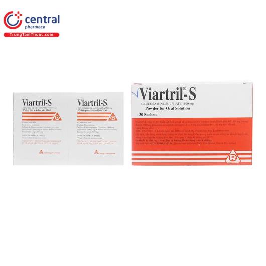 Thuốc Viartril-S 1500mg (gói) - Giảm triệu chứng viêm khớp gối