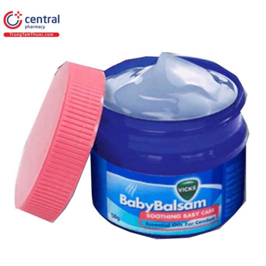 Vick Baby Balsam - Dầu xoa giữ ấm, giảm ho cho bé