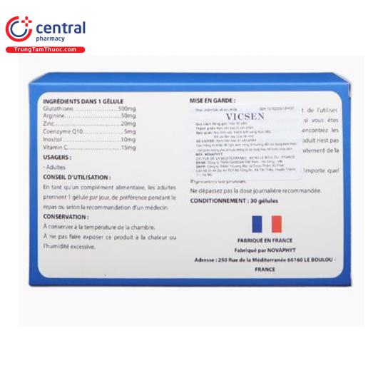 [CHÍNH HÃNG] Thuốc Vicsen tăng cường khả năng miễn dịch