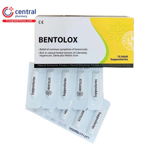 [CHÍNH HÃNG] Thuốc đặt Bentolox - Đánh bay nỗi lo bệnh trĩ