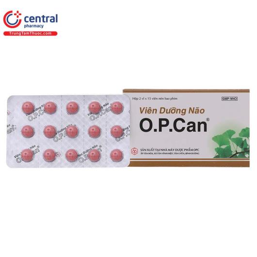 [CHÍNH HÃNG] Thuốc Viên dưỡng não O.P.Can - Viên uống bổ não