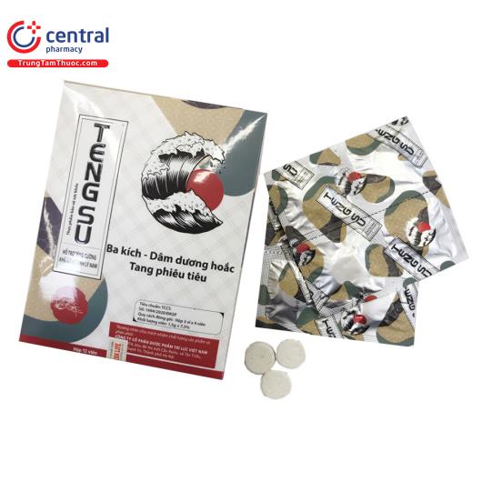 [CHÍNH HÃNG] Viên ngậm Tengsu tăng cường sinh lực phái mạnh