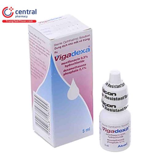 Thuốc nhỏ mắt Vigadexa 5ml: Cách dùng – liều dùng, lưu ý sử dụng
