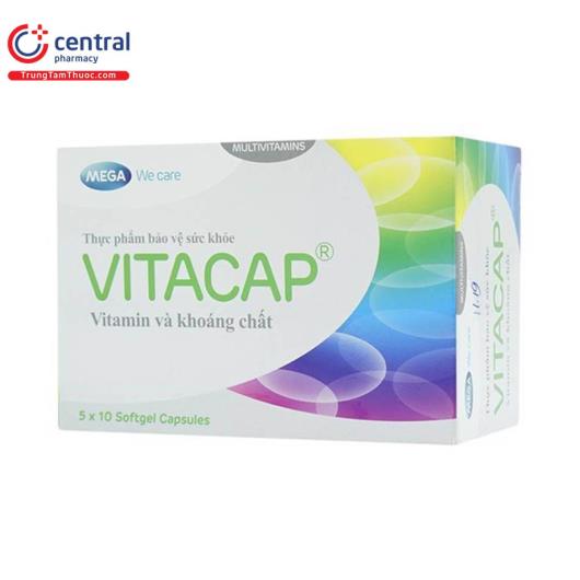 Thuốc Vitacap bổ sung vitamin và khoáng chất: liều dùng, giá bán
