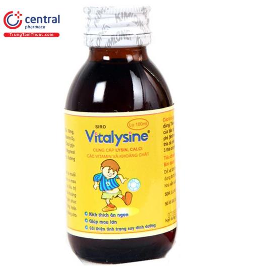 Thuốc Vitalysin : đối tượng dùng, liều dùng, cách dùng
