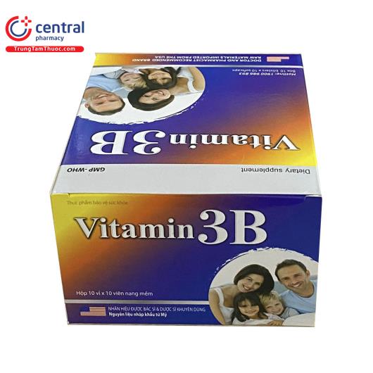 [CHÍNH HÃNG] Thuốc Vitamin 3B US Pharma USA cung cấp vitamin B