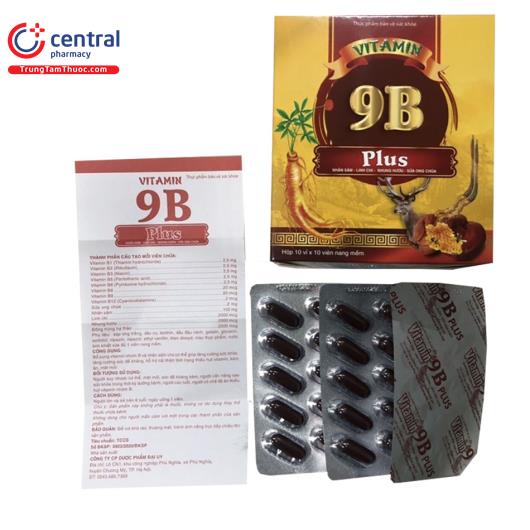 [CHÍNH HÃNG] Thuốc Vitamin 9B Plus: Giảm mệt mỏi, hồi phục sức khỏe
