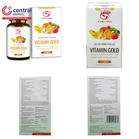 [CHÍNH HÃNG] Thuốc Vitamin GOLD Tuệ Linh: Bổ sung dinh dưỡng tối ưu