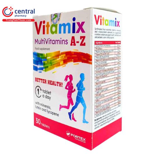 [CHÍNH HÃNG] Thuốc Vitamix MultiVitamins A-Z cho một cơ thể khỏe mạn