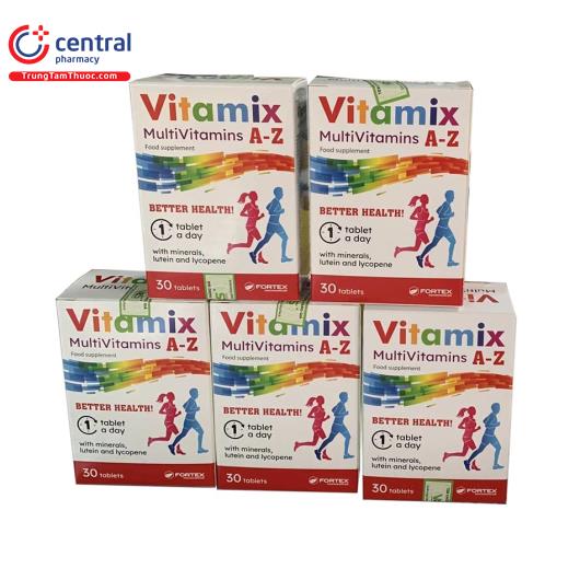 [CHÍNH HÃNG] Thuốc Vitamix MultiVitamins A-Z cho một cơ thể khỏe mạn