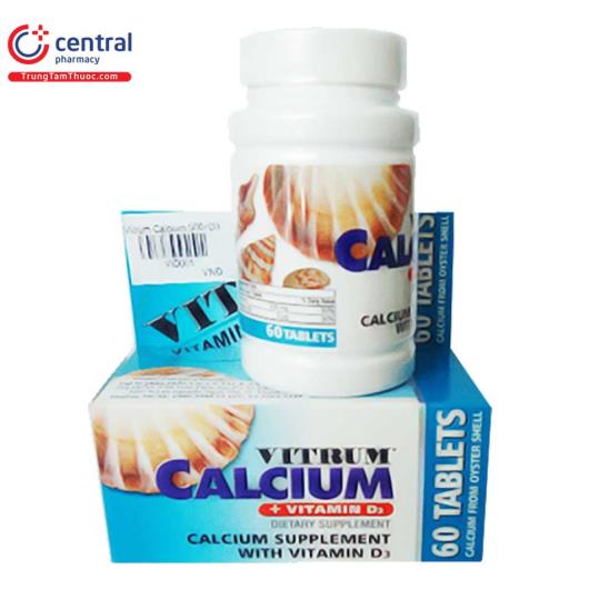 [CHÍNH HÃNG] Thuốc Vitrum Calcium + Vitamin D3 bảo vệ hệ xương khớp