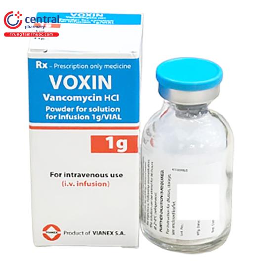 [CHÍNH HÃNG] Thuốc Voxin 1g điều trị nhiễm khuẩn: tác dụng