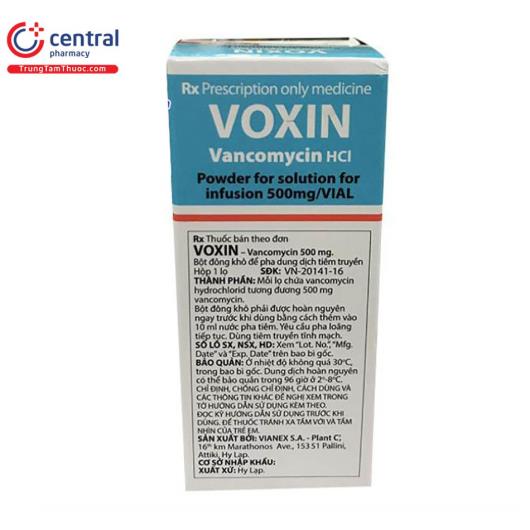 [CHÍNH HÃNG] Thuốc Voxin 500mg trị nhiễm khuẩn các trường hợp nặng
