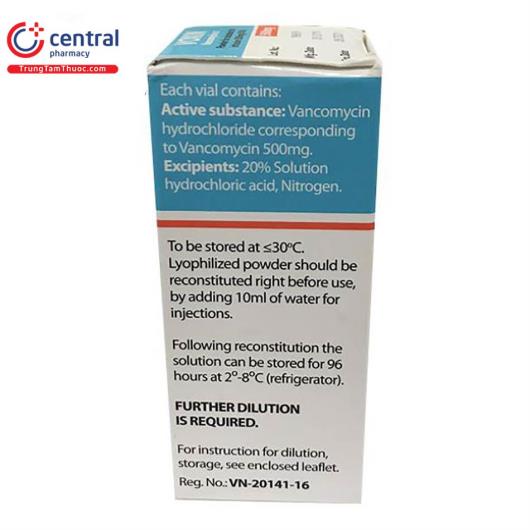 [CHÍNH HÃNG] Thuốc Voxin 500mg trị nhiễm khuẩn các trường hợp nặng