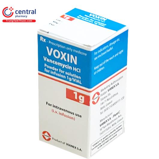 [CHÍNH HÃNG] Thuốc Voxin 1g điều trị nhiễm khuẩn: tác dụng