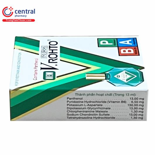 [CHÍNH HÃNG] Thuốc nhỏ mắt New V.Rohto bảo vệ và nuôi dưỡng đôi mắt