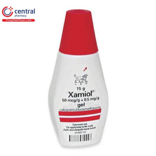 Thuốc Xamiol Gel 15g - Thuốc điều trị bệnh vẩy nến da đầu
