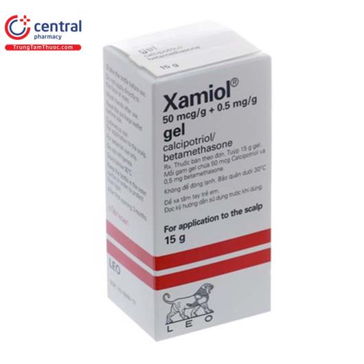 Thuốc Xamiol Gel 15g - Thuốc điều trị bệnh vẩy nến da đầu