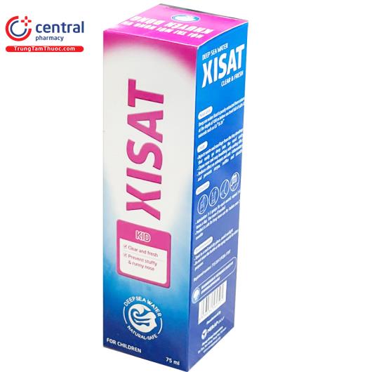 [CHÍNH HÃNG] Thuốc Xisat Trẻ em 75ml bảo vệ đường hô hấp cho bé