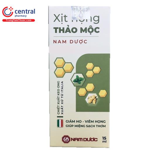 [CHÍNH HÃNG] Xịt họng Thảo Mộc Nam Dược thơm miệng dài lâu