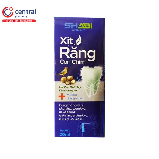[CHÍNH HÃNG] Xịt Răng Con Chim 20 ml ngăn ngừa sâu răng, hôi miệng
