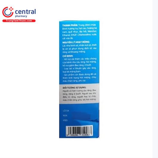 [CHÍNH HÃNG] Xịt Răng Con Chim 20 ml ngăn ngừa sâu răng, hôi miệng