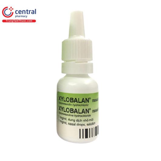 Thuốc nhỏ mũi XyloBalan 0,1% - Thuốc điều trị ngạt mũi, sổ mũi