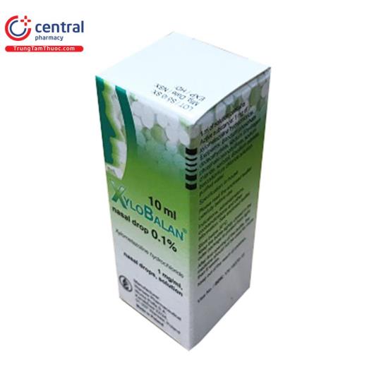 Thuốc nhỏ mũi XyloBalan 0,1% - Thuốc điều trị ngạt mũi, sổ mũi