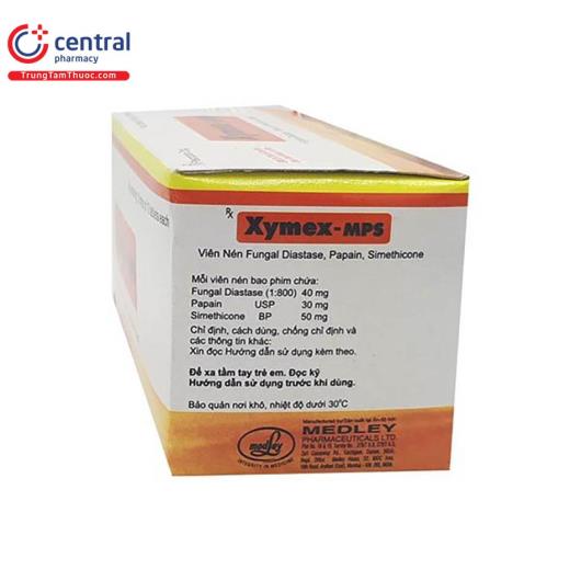 [CHÍNH HÃNG] Thuốc Xymex-MPS trị rối loạn tiêu hóa, đầy hơi, khó tiêu