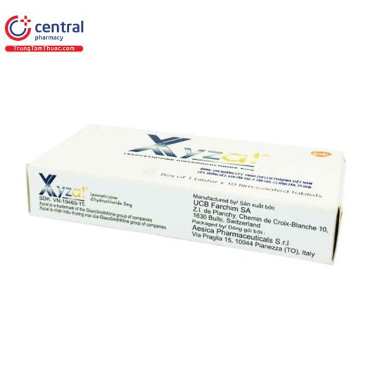 Thuốc Xyzal điều trị các triệu chứng dị ứng hiệu quả nhanh