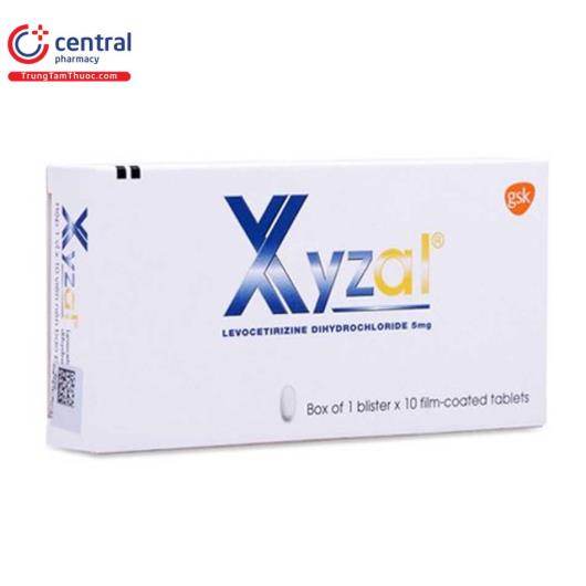 Thuốc Xyzal điều trị các triệu chứng dị ứng hiệu quả nhanh