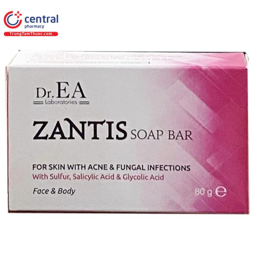 Zantis Soap Bar: Công dụng, cách dùng, lưu ý khi sử dụng