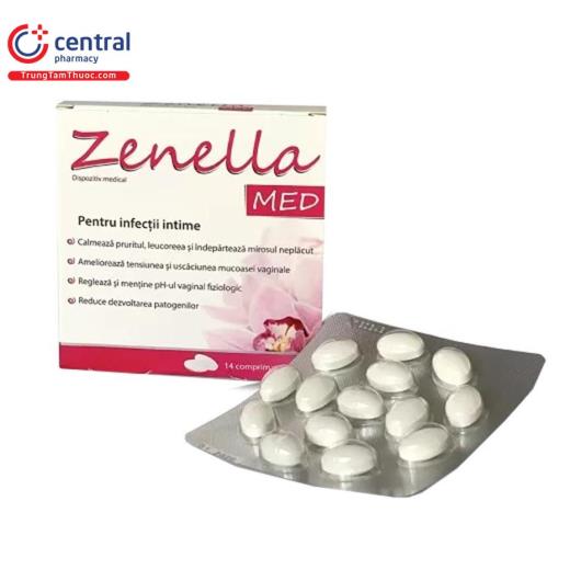 [CHÍNH HÃNG] Thuốc Zenella MED điều trị nhiễm khuẩn đường âm đạo