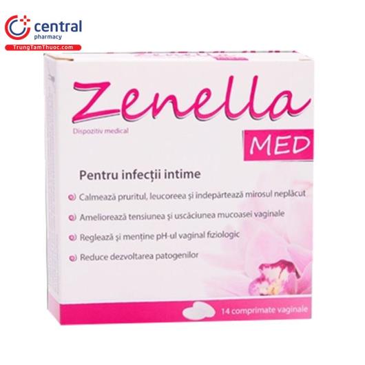 [CHÍNH HÃNG] Thuốc Zenella MED điều trị nhiễm khuẩn đường âm đạo