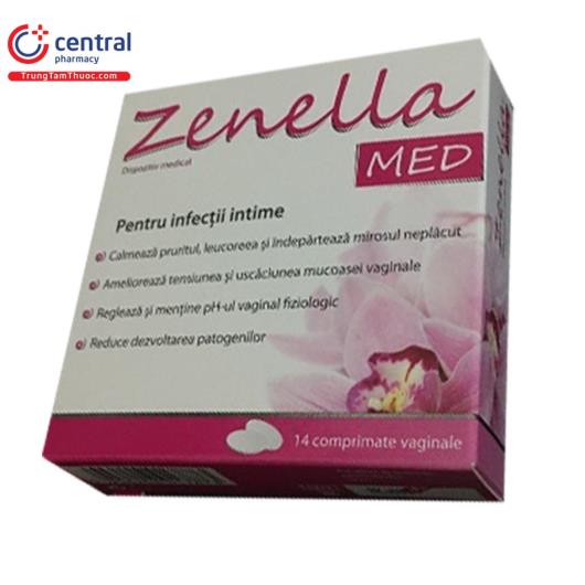 [CHÍNH HÃNG] Thuốc Zenella MED điều trị nhiễm khuẩn đường âm đạo