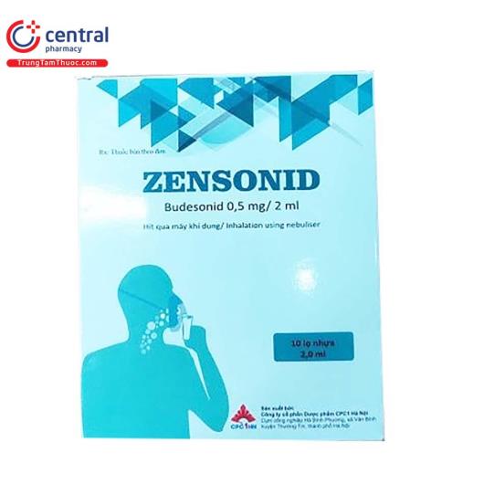 [CHÍNH HÃNG] Thuốc Zensonid 0,5mg/2ml trị viêm mũi dị ứng mạn tính