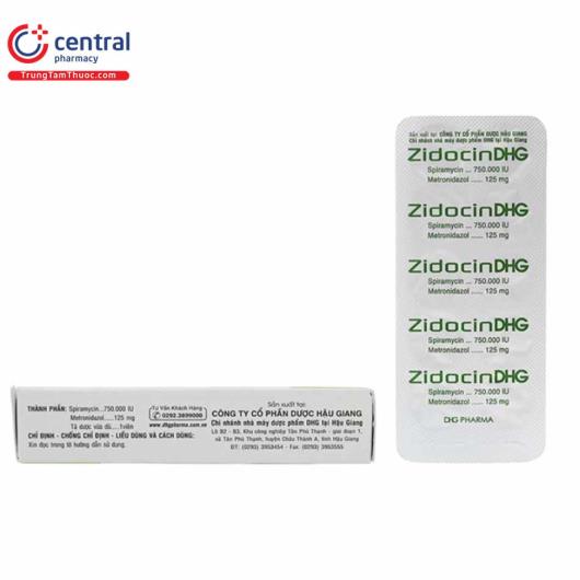 [CHÍNH HÃNG] Thuốc ZidocinDHG - Điều trị nhiễm trùng răng miệng